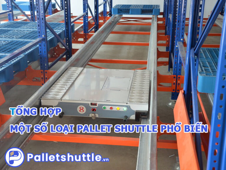 Tổng hợp một số loại Pallet Shuttle phổ biến nhất 2025